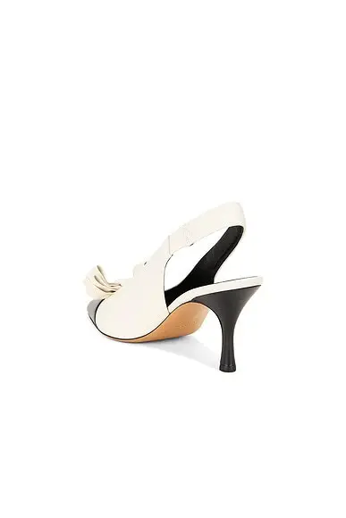 Chloé Alba Slingback Heel - Eggshell