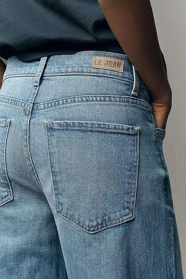 LE JEAN Nomad Mid-rise Tapered Jeans