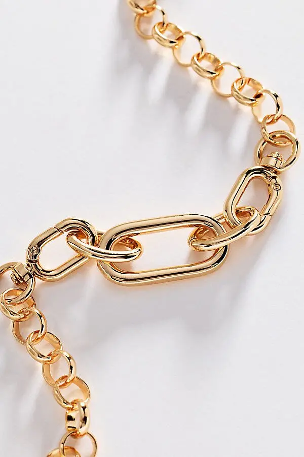Anthropologie Cable Chain Necklace
