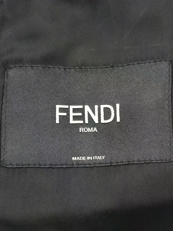 Fendi Double-breasted Wool Coat