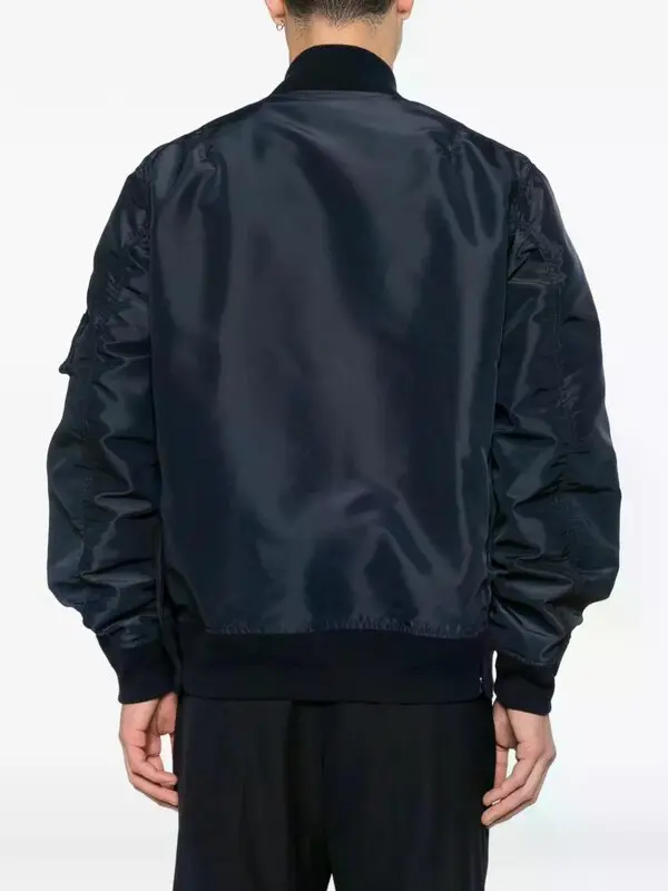 Sacai Zip-up Bomber Jacket - Blue