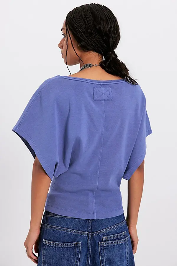 Free People We The Free In My Element Tee - Moody Indigo