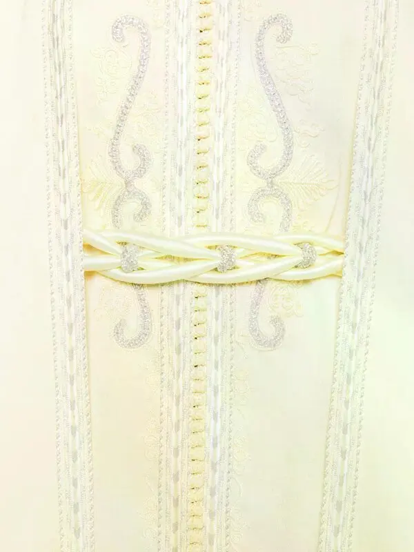REEM AL DHAHERI Embroidered Kaftan Set