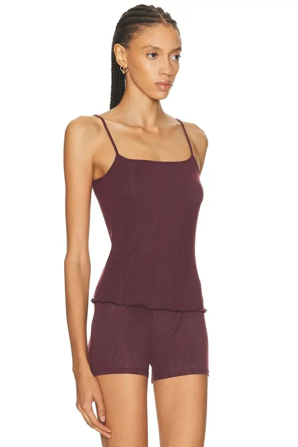 NEGATIVE UNDERWEAR Whipped Cami - Garnet
