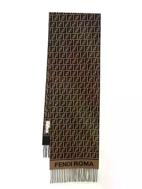 Fendi Jacquard Ff-motif Scarf
