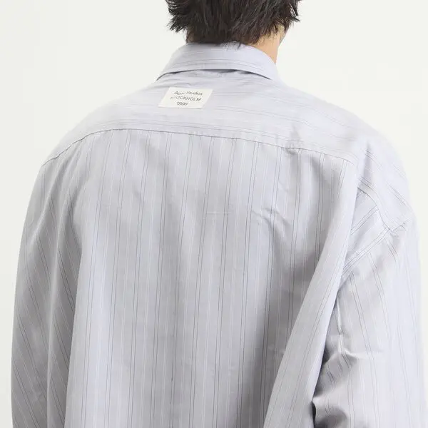 Acne Studios Stripe Shirt - Grey/multi