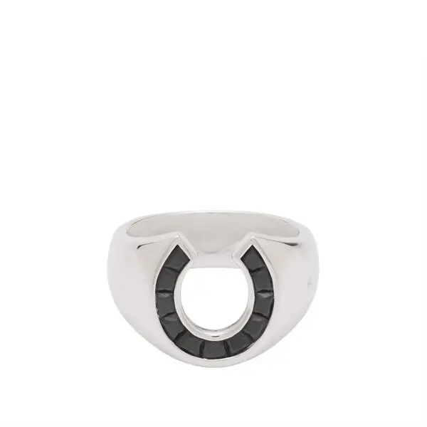 Tom Wood Lunar Year Felix Ring - Black Spinel