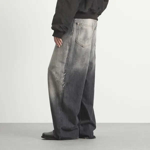 Acne Studios 2023 Trafalgar Wide Leg Jeans - Black
