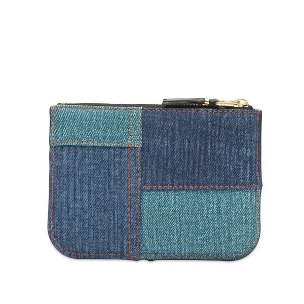 Comme Des Garçons Wallet Sa8100dp Denim Pocket Wallet - Blue Denim