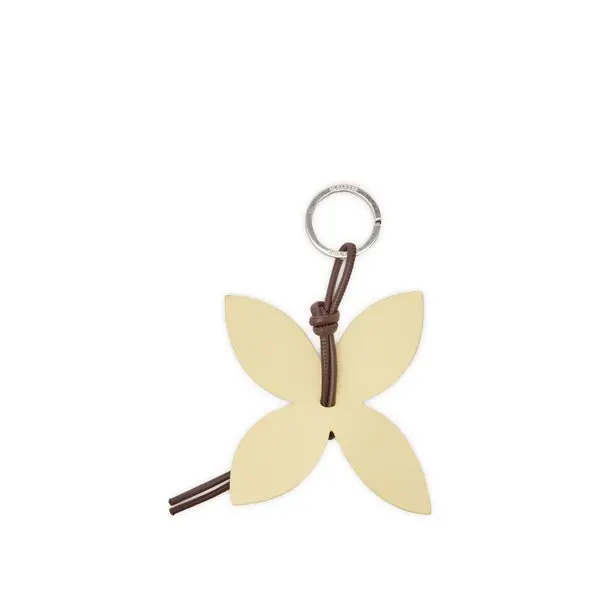 JIL SANDER Snowdrop Keyring - Pastel Yellow