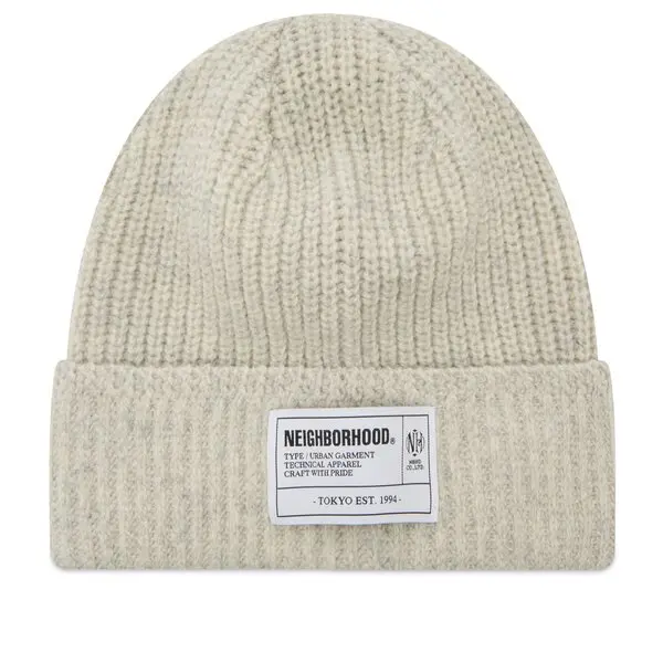 NEIGHBORHOOD Jp Beanie - Oatmeal