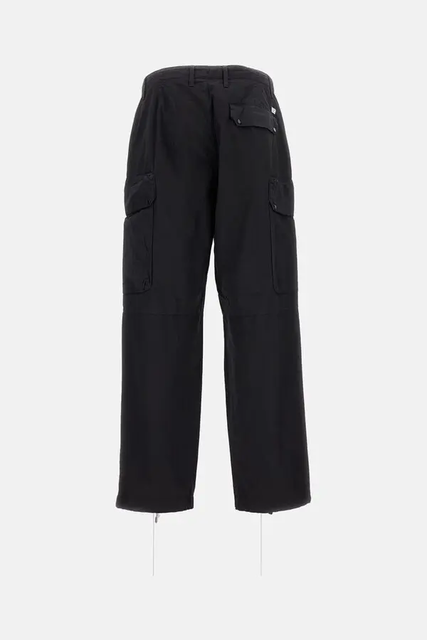 C.P. COMPANY Boxy Fit Cargo Pants - Black