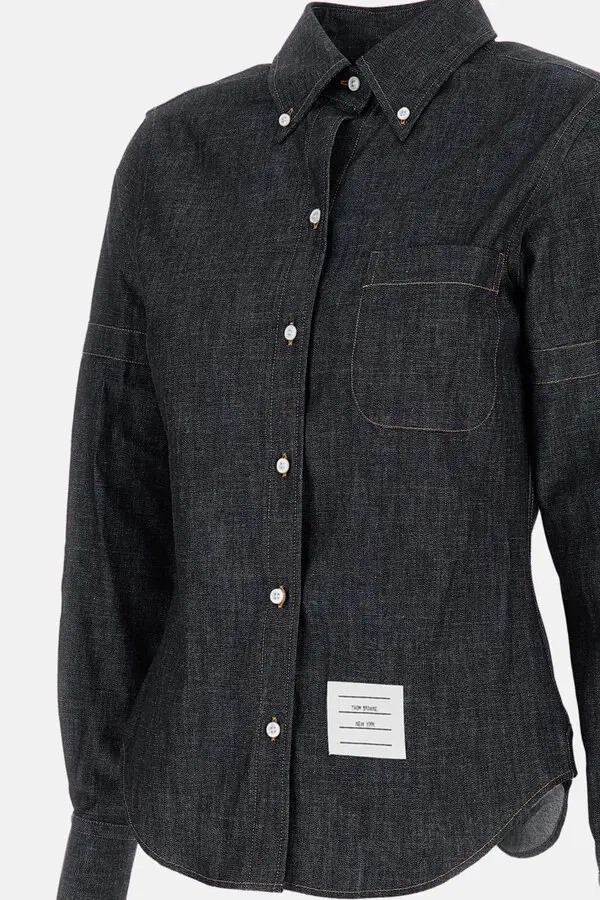 Thom Browne Classic Denim Shirt