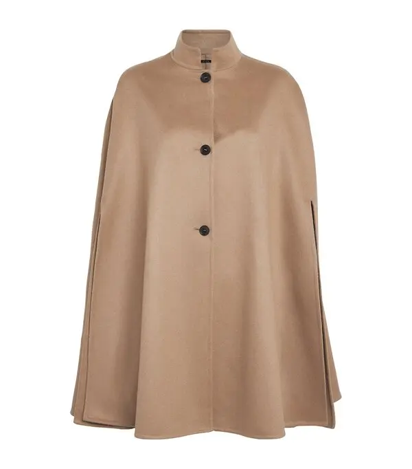 Kiton Cashmere Cape Coat