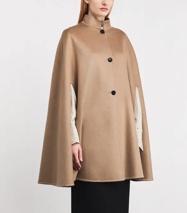 Kiton Cashmere Cape Coat