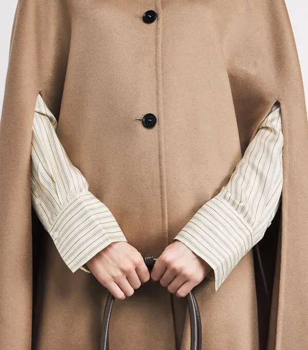 Kiton Cashmere Cape Coat