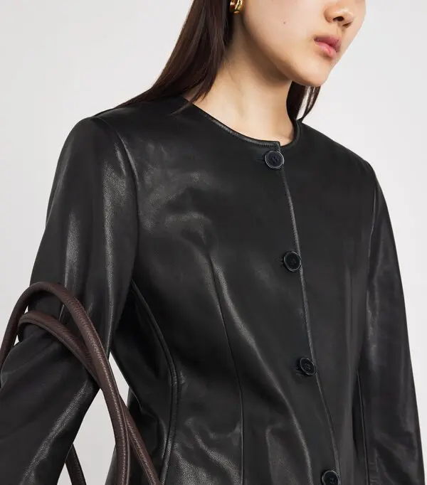 Nour Hammour Lambskin Maud Jacket