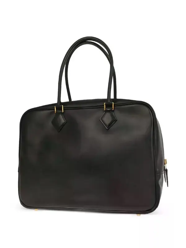 Hermès 2002 Plume 32 Top-handle Bag - Black