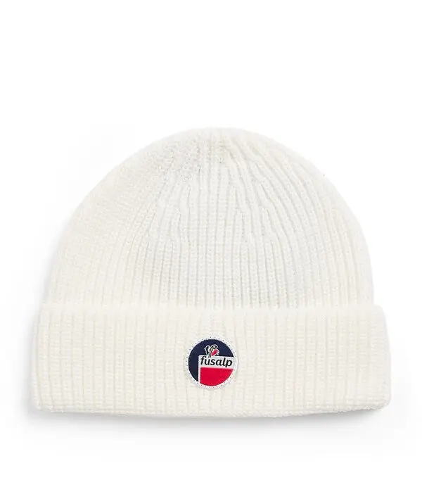 Fusalp Wool Cosmic Beanie - White