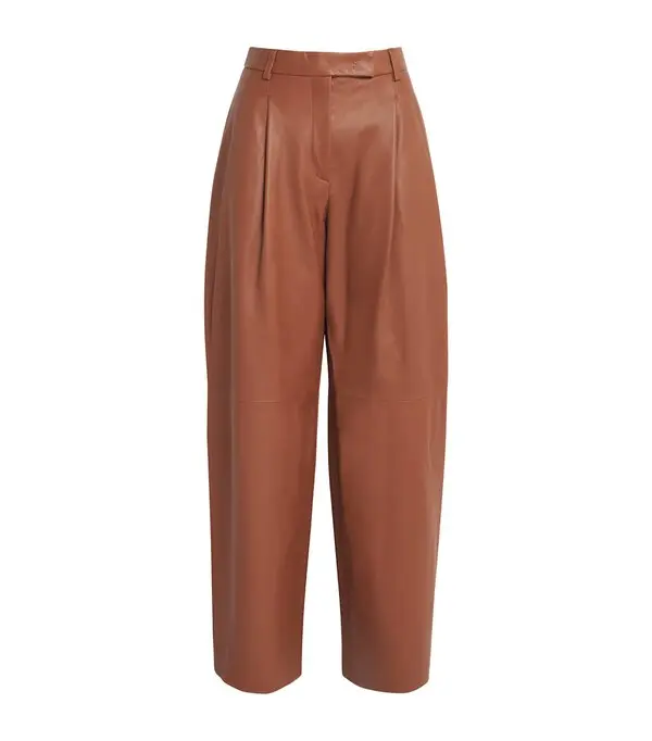 Eleventy Lambskin Trousers