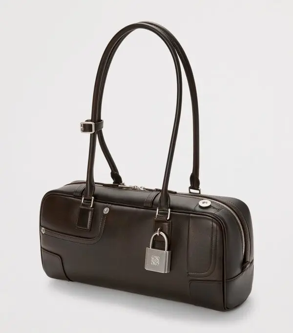 Loewe Calfskin Amazona 31 Panta Shoulder Bag - Brown