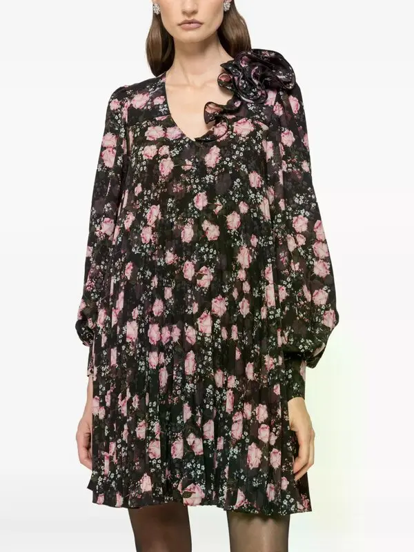 NISSA Floral-print Mini Dress