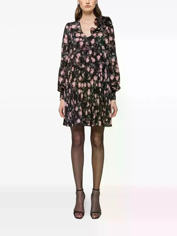 NISSA Floral-print Mini Dress