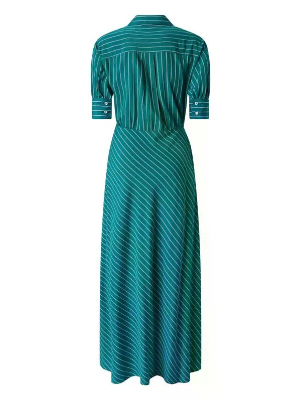 Pinko Striped Wrap Dress