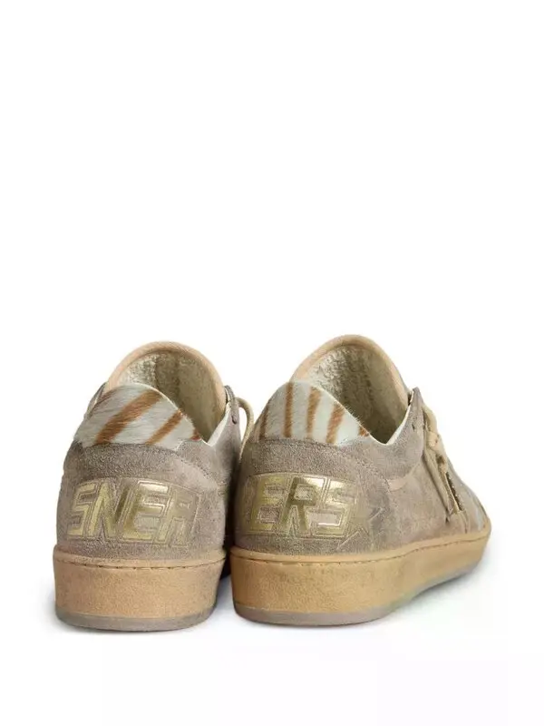 GOLDEN GOOSE Ball Star Suede Sneakers - Neutrals