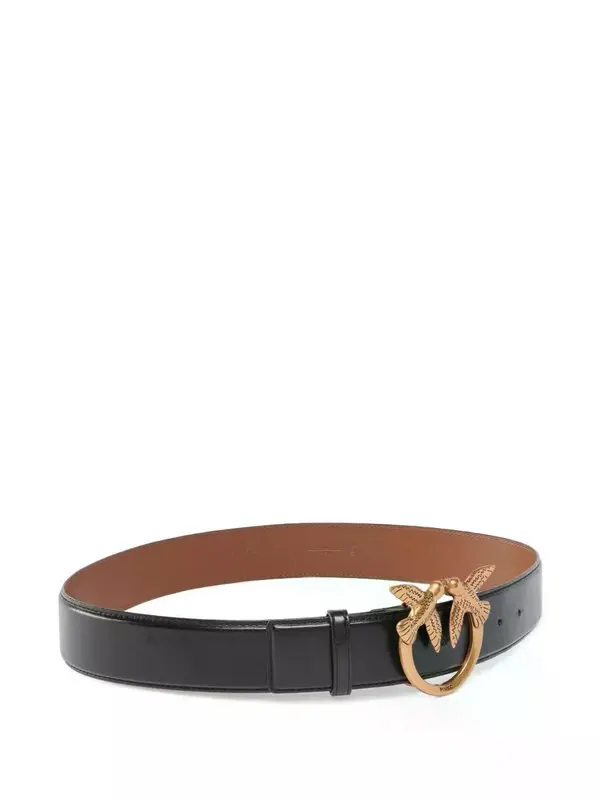 Pinko Bird Buckle Belt - Black