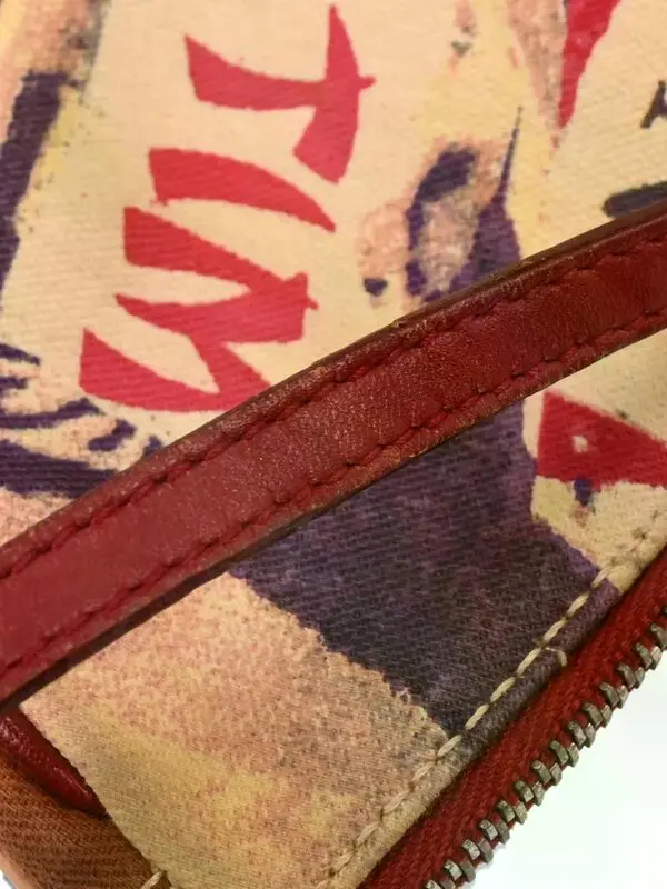 Dior 2003 Print Saddle Bag - Neutrals