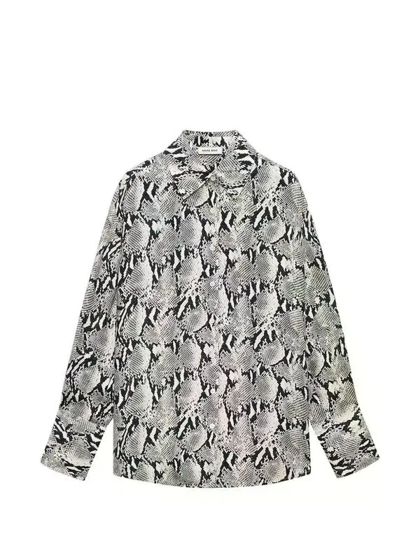 ANINE BING Python Bridget Shirt