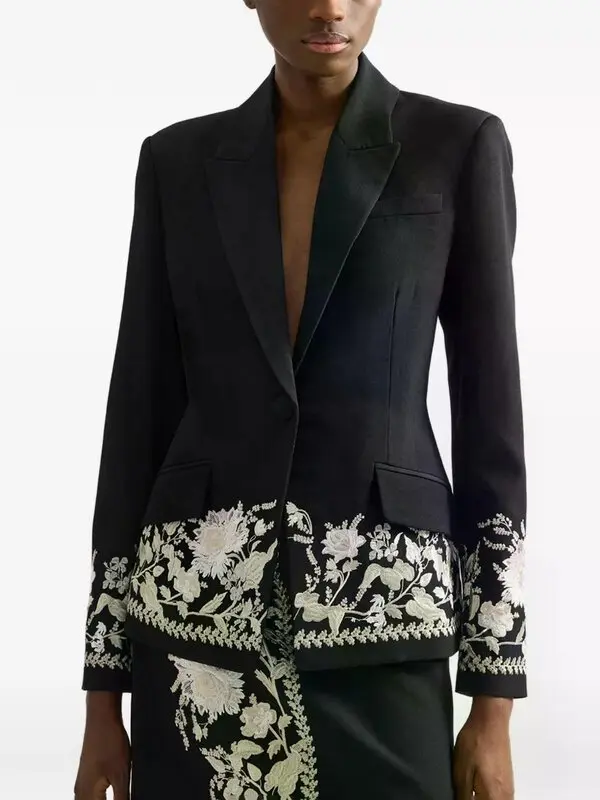 Erdem Embroidered Blazer