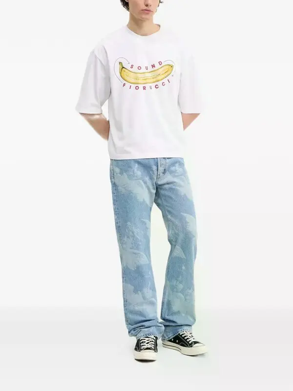Fiorucci Banana-print T-shirt