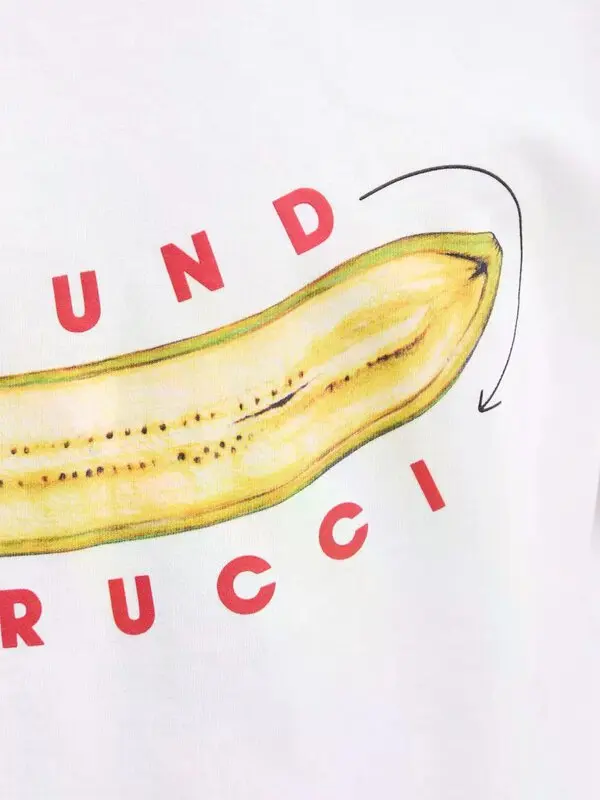 Fiorucci Banana-print T-shirt