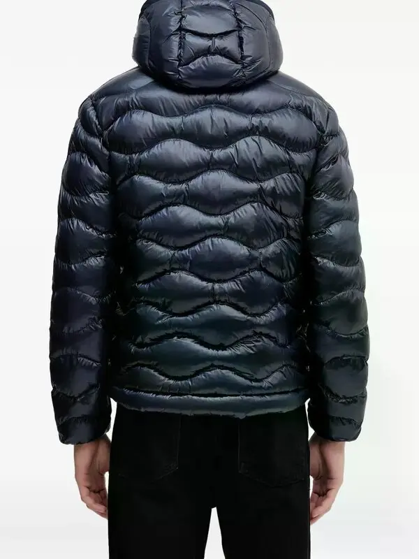 BLAUER. Hooded Quilted Jacket