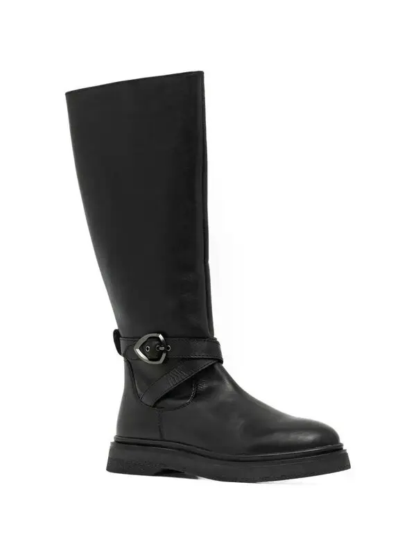 BLAUER. Hanna Buckle-strap Boots
