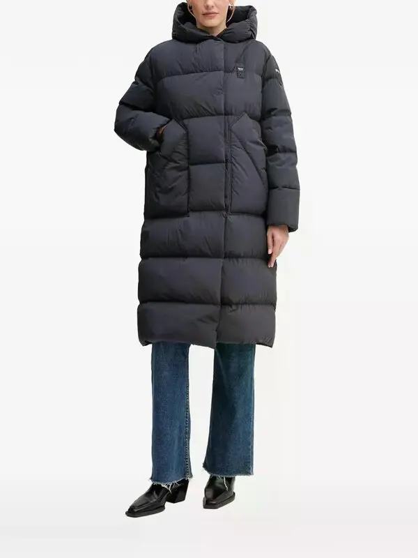 BLAUER. Hooded Padded Coat