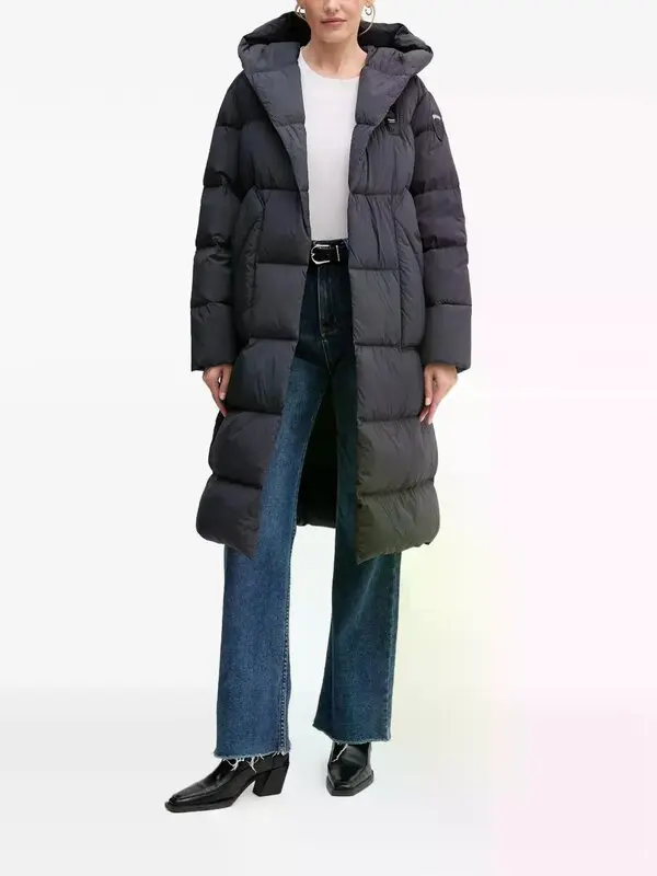 BLAUER. Hooded Padded Coat