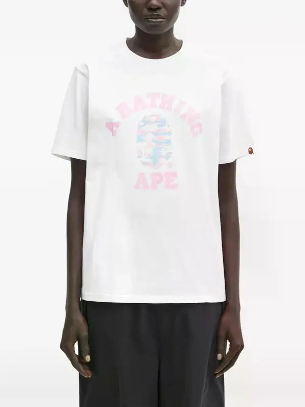 A BATHING APE Logo-print T-shirt