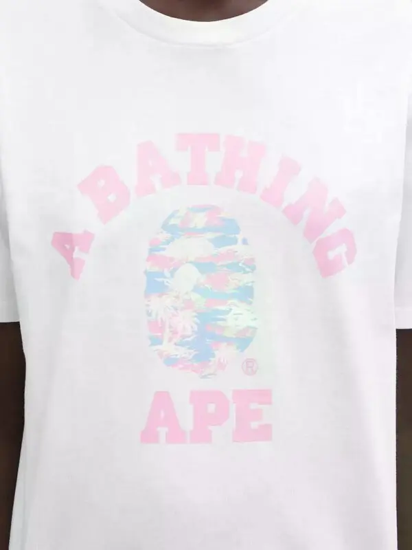 A BATHING APE Logo-print T-shirt