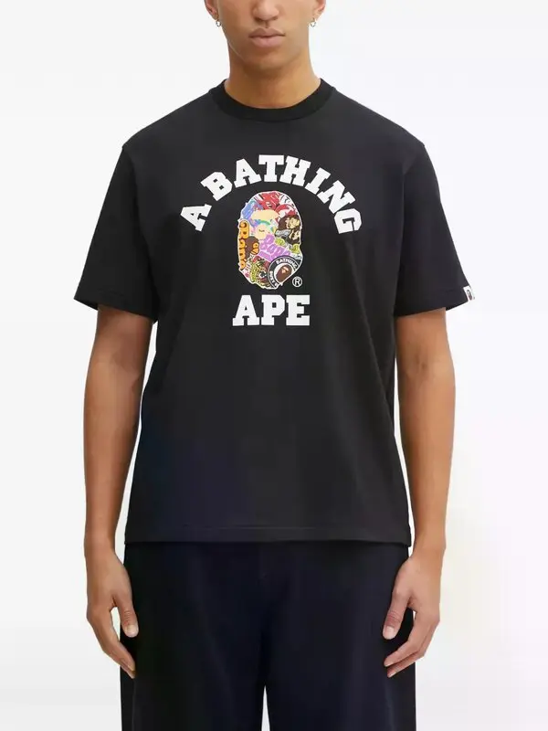 A BATHING APE Logo-print T-shirt