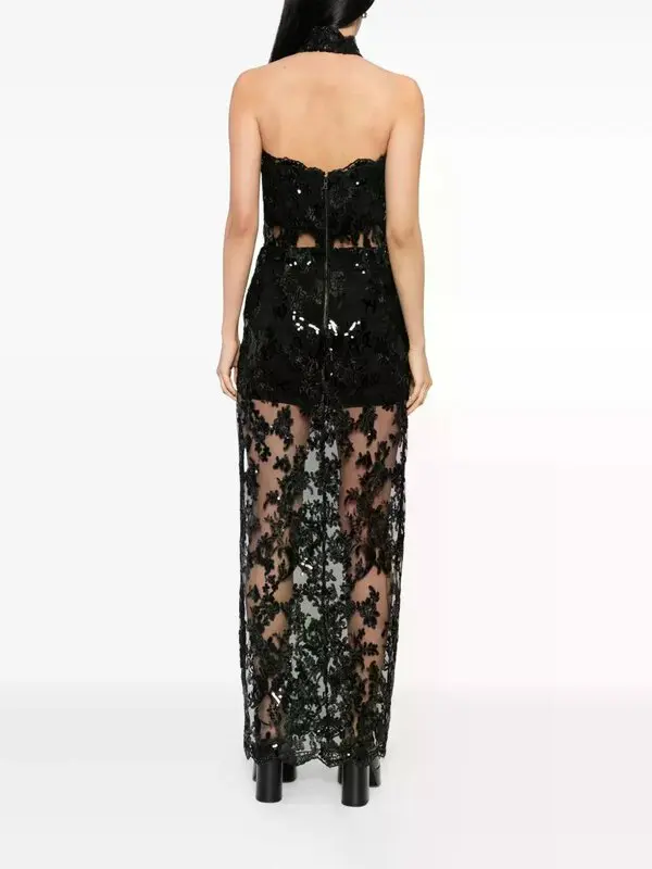 Alice + Olivia Sequin Embellished Dress