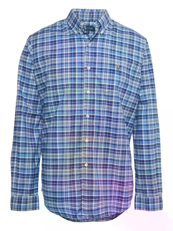 Polo Ralph Lauren Check-print Shirt - Blue