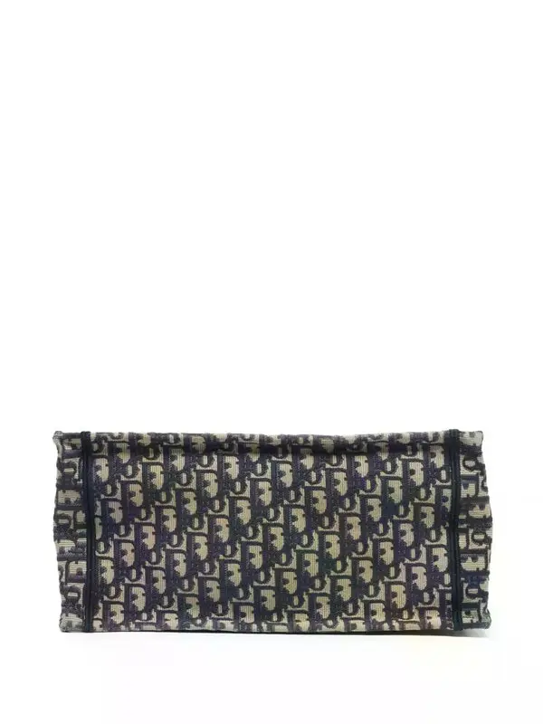 Dior 2021 Small Book Oblique Tote Bag - Blue