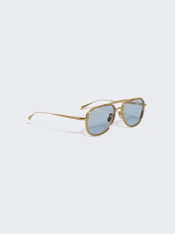 JACQUES MARIE MAGE Commander Aviator Sunglasses