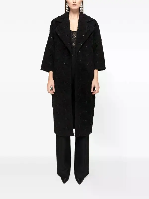 NISSA Bead-embellished Coat