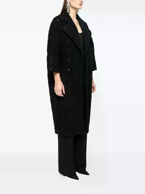NISSA Bead-embellished Coat
