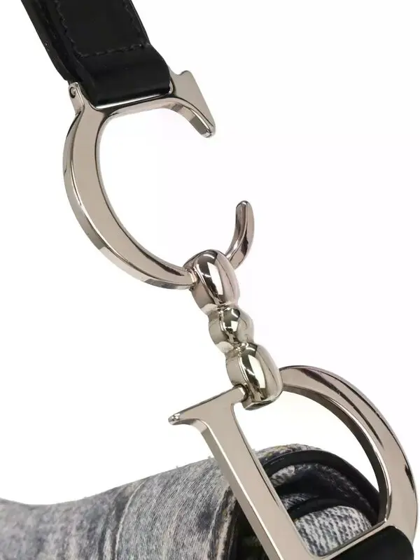 Dior 2001 Double Saddle Shoulder Bag