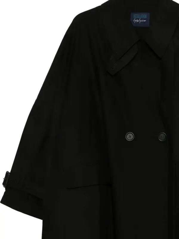 Yohji Yamamoto Button-front Coat